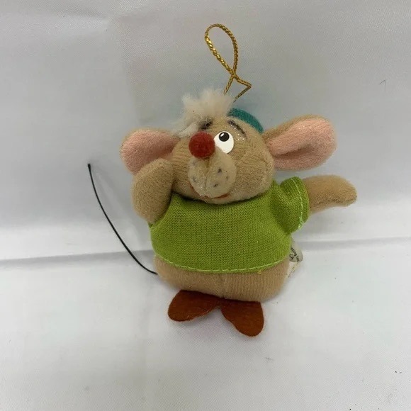 Disney | Holiday | Vintage 998 Walt Disney Plush Ornament Cinderellas ...